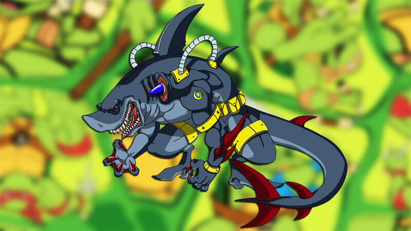 Armaggon, el tiburón mutante - ArcadeBot